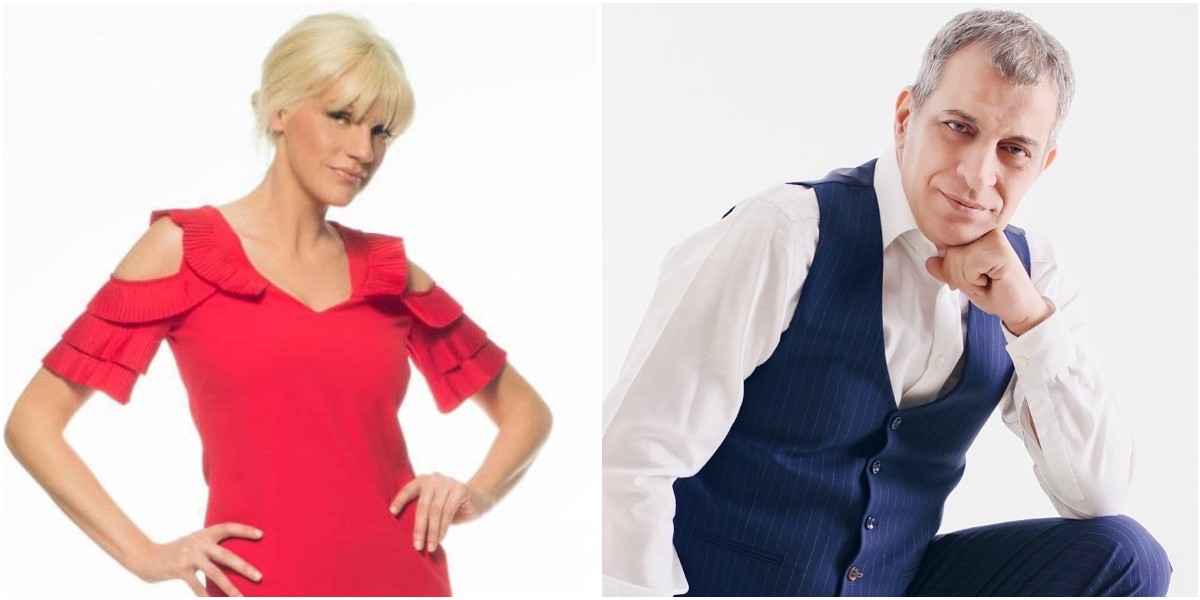 Σάσα Σταμάτη – Θέμης Αδαμαντίδης: Στιγμιότυπο από τα παρασκήνια του J2US | AlphaNews