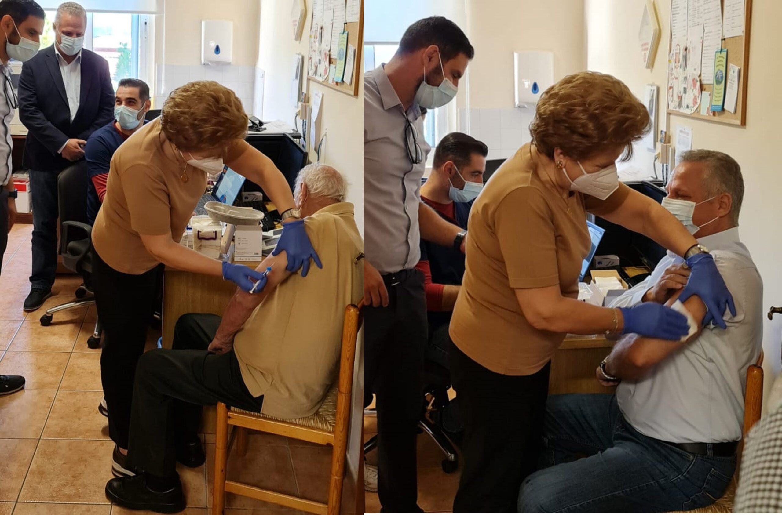 Εμβολίασε και Χαμπιαούρη η Γιαννάκη: Walk-in κέντρο εμβολιασμού στο ...