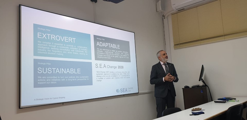 Ο Υφυπουργός Ναυτιλίας στο CIM Limassol Campus | AlphaNews