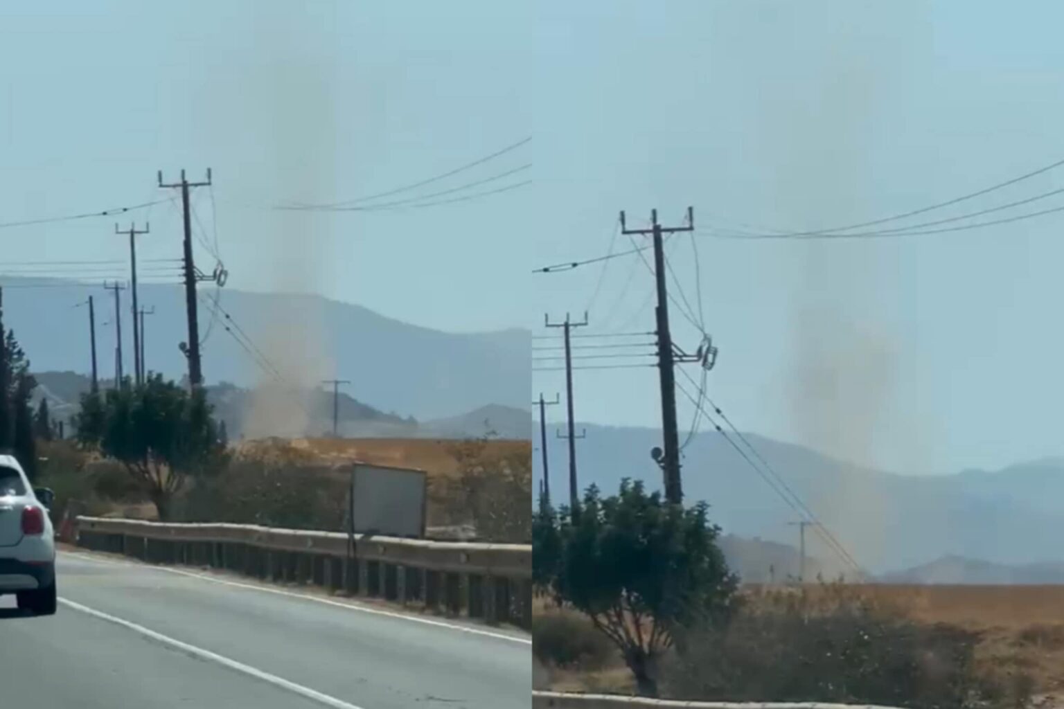 ΒΙΝΤΕΟ: Ανεμοστρόβιλος έκανε την εμφάνισή του στη Λευκωσία εν μέσω ...